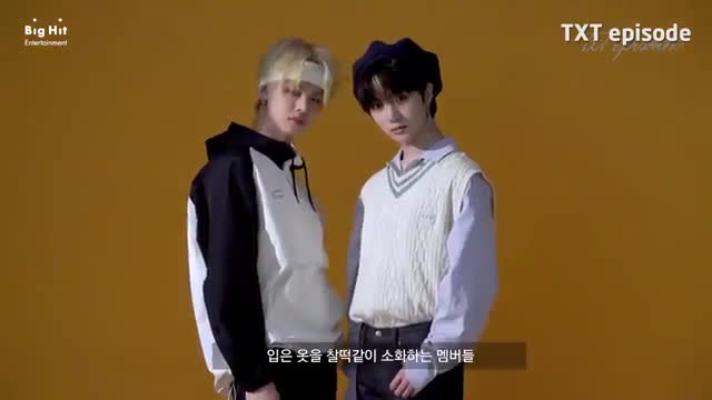 TXT Episode] ETERNITY Uniform Photo Shooting Sketch] - نماشا