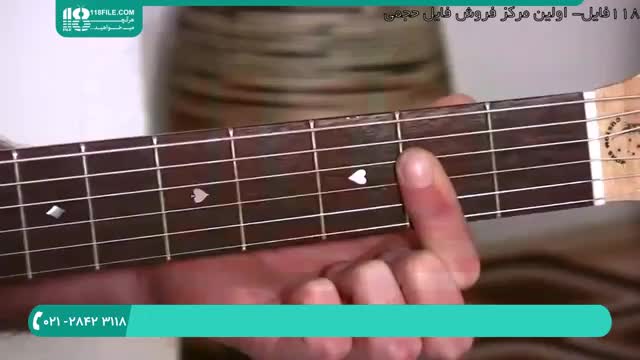 آشنایی با آکورد های ماژور در نواختن گیتار الکتریک نماشا