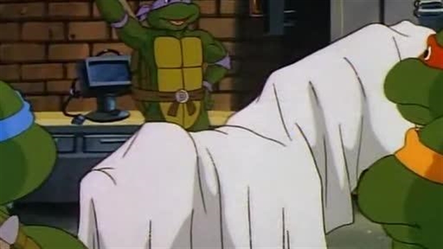 Teenage Mutant Ninja Turtles 1992 S06E04 Adventures in Turtle Sitting ...
